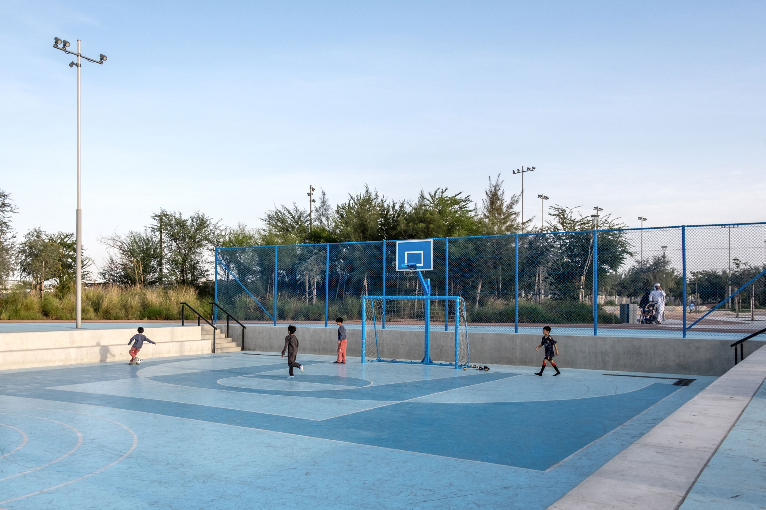 Al Masar Park - a new type of linear sports park — SLA